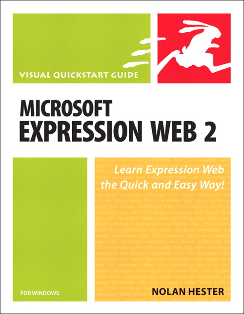 Microsoft Expression Web 2 for Windows: Visual QuickStart Guide | Peachpit