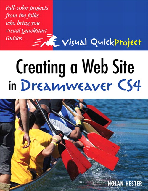 Creating a Web Site in Dreamweaver CS4: Visual QuickProject Guide | Peachpit