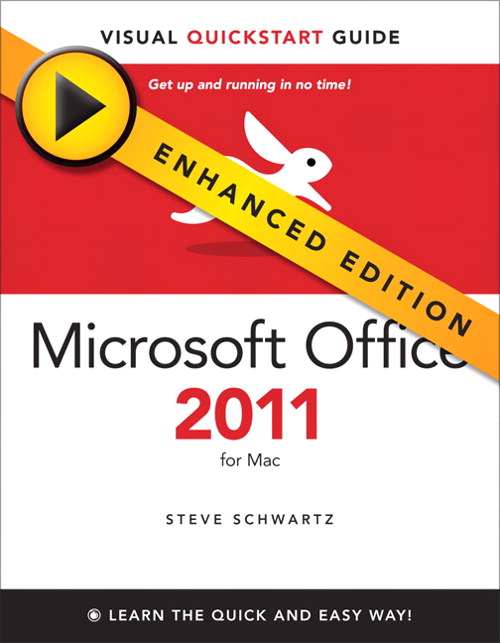 Microsoft Office 2011 for Mac: Visual QuickStart, Enhanced Edition | Peachpit