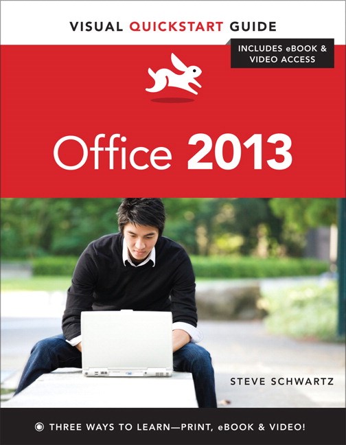 Microsoft Office 2013: Visual QuickStart Guide | Peachpit