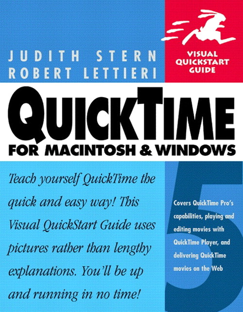 Quicktime 5 For Macintosh And Windows Visual Quickstart Guide Peachpit