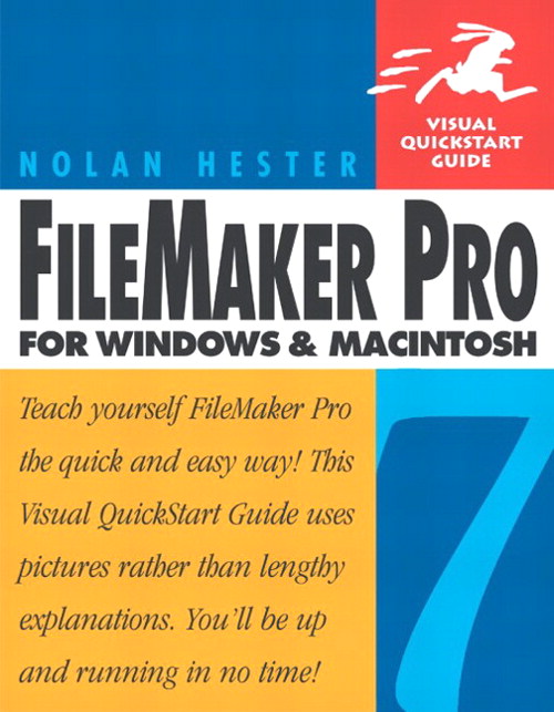 Filemaker Pro 7 For Windows And Macintosh Visual Quickstart Guide