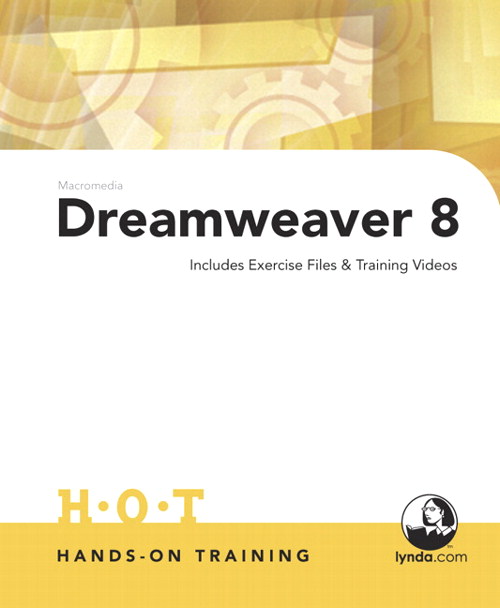 Macromedia Dreamweaver 8 Hands-On Training | Peachpit
