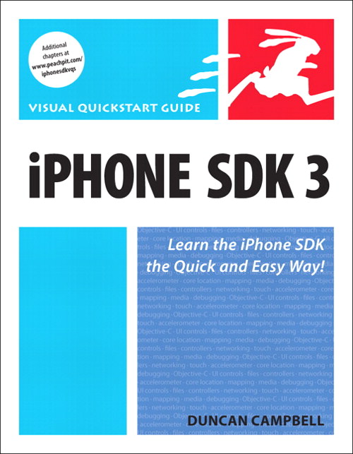 iPhone SDK 3: Visual QuickStart Guide | Peachpit