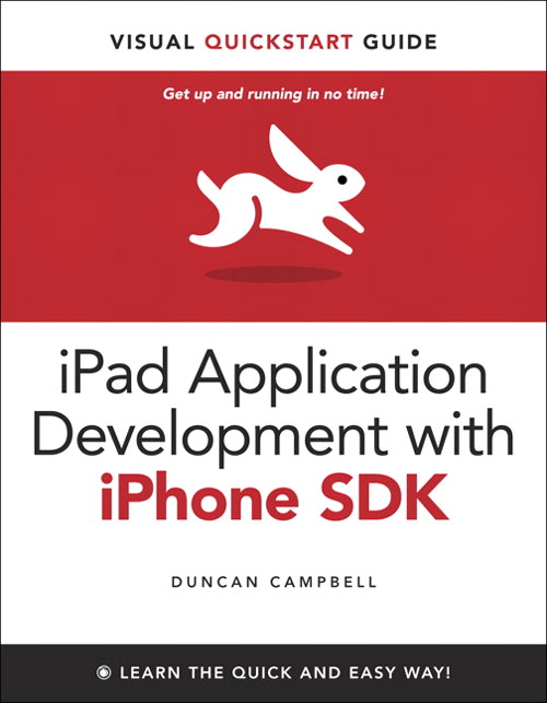 iPad Application Development for iOS 4: Visual QuickStart Guide | Peachpit