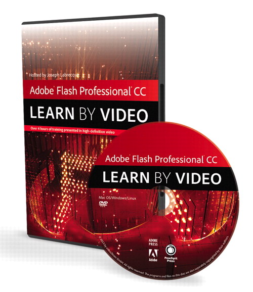 Adobe Flash Professional CC: Learn by Video | Peachpit