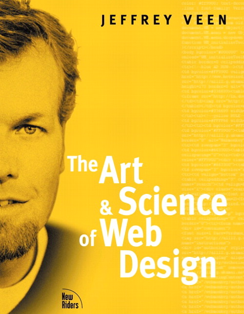 Art And Science Of Web Design The Peachpit